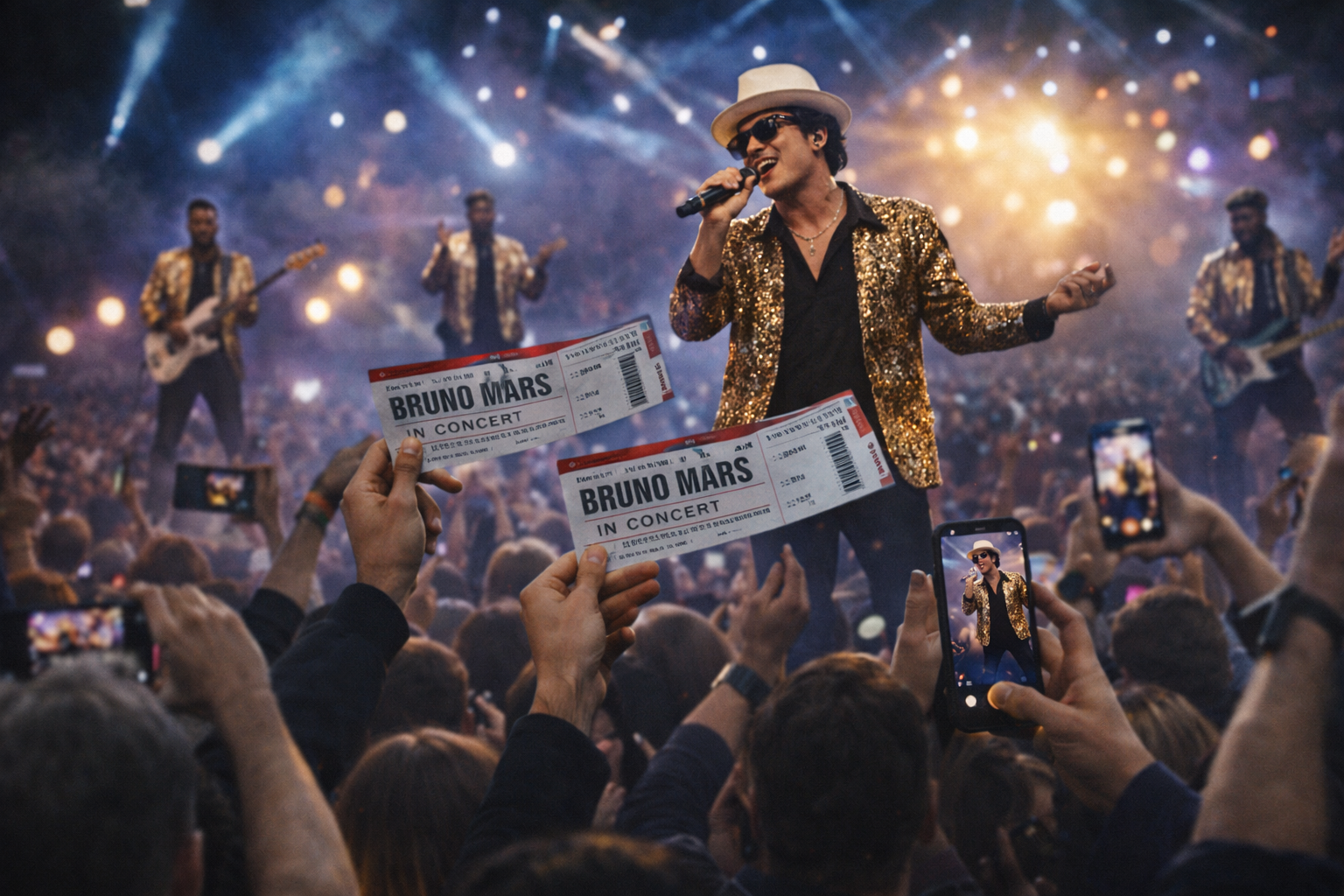 Bruno Mars en concert : pourquoi la billetterie affole déjà les fans ...